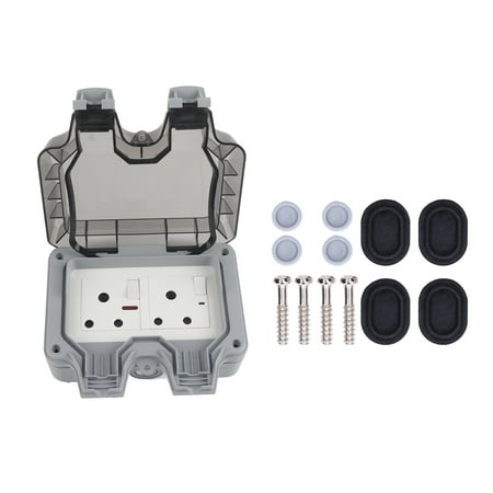 Cover Box Oulet, Water Splash Protection Outdoors Socket 250V 15A For ...