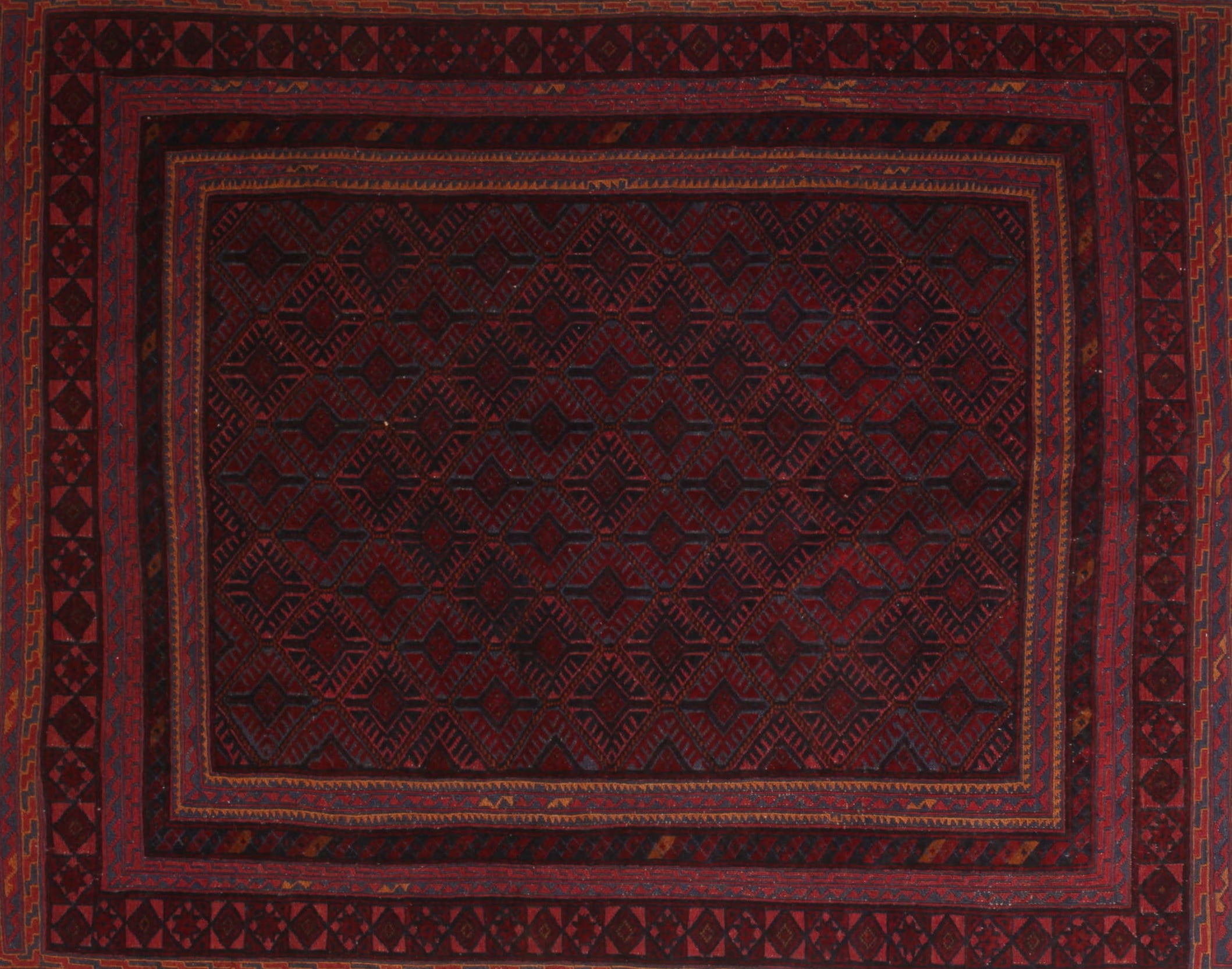 Ahgly Company Indoor Rectangle Traditional Red Southwestern Area Rugs ...