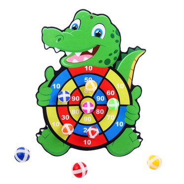 Inflatable Alligator Ring Toss Game - Toys - 7 Pieces - Walmart.com