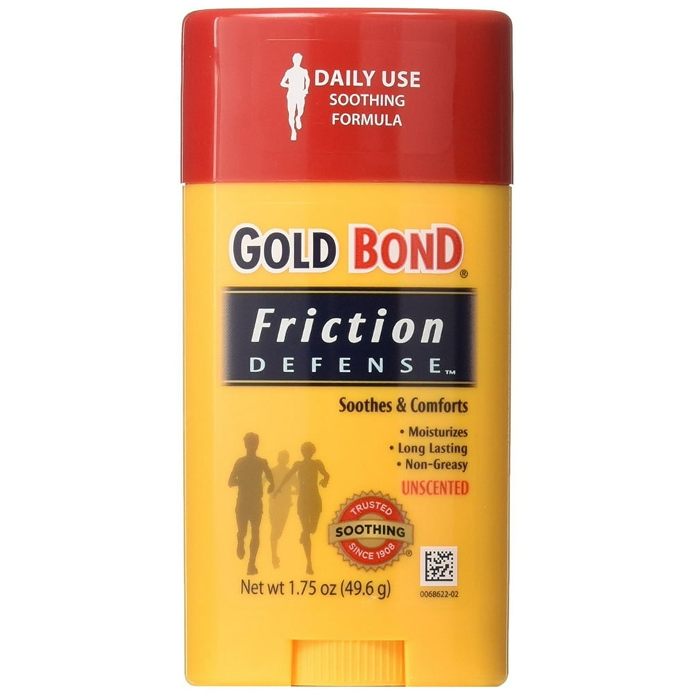 Gold Bond Friction Defense Stick Unscented 1.75 oz ( Pack of 2 ...