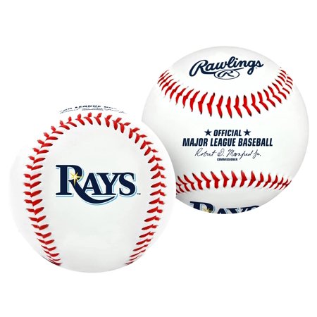 MLB Tampa Bay Rays Team Logo Baseball, Official, White | Walmart Canada