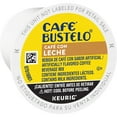 Free Shipping! Cafe Bustelo Coffee con Leche K-Cup Pods Sweet Creamy ...