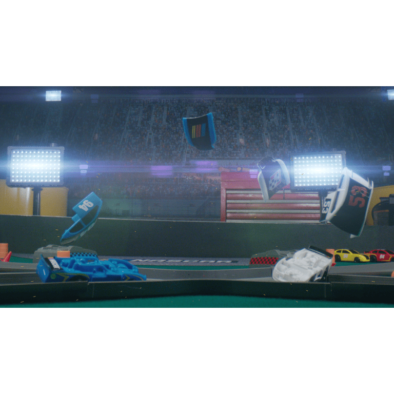Adventure Force Nascar Crash Racers Figure 8 Motorized Car Race Track