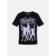 K-Pop Demon Hunters Women's Huntrix Graphic Tee with Short Sleeves ...