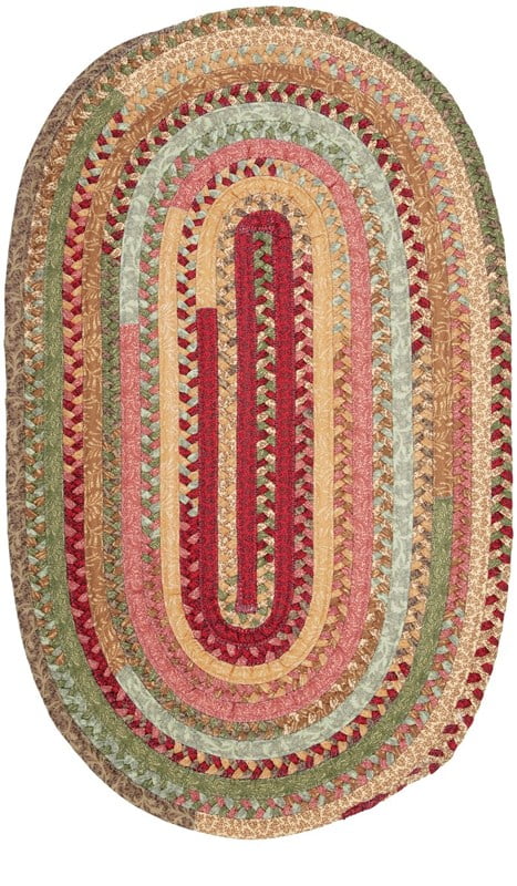 Colonial Mills Olivera Oval Braided Multi Area Rugs 12x15 - Walmart.com