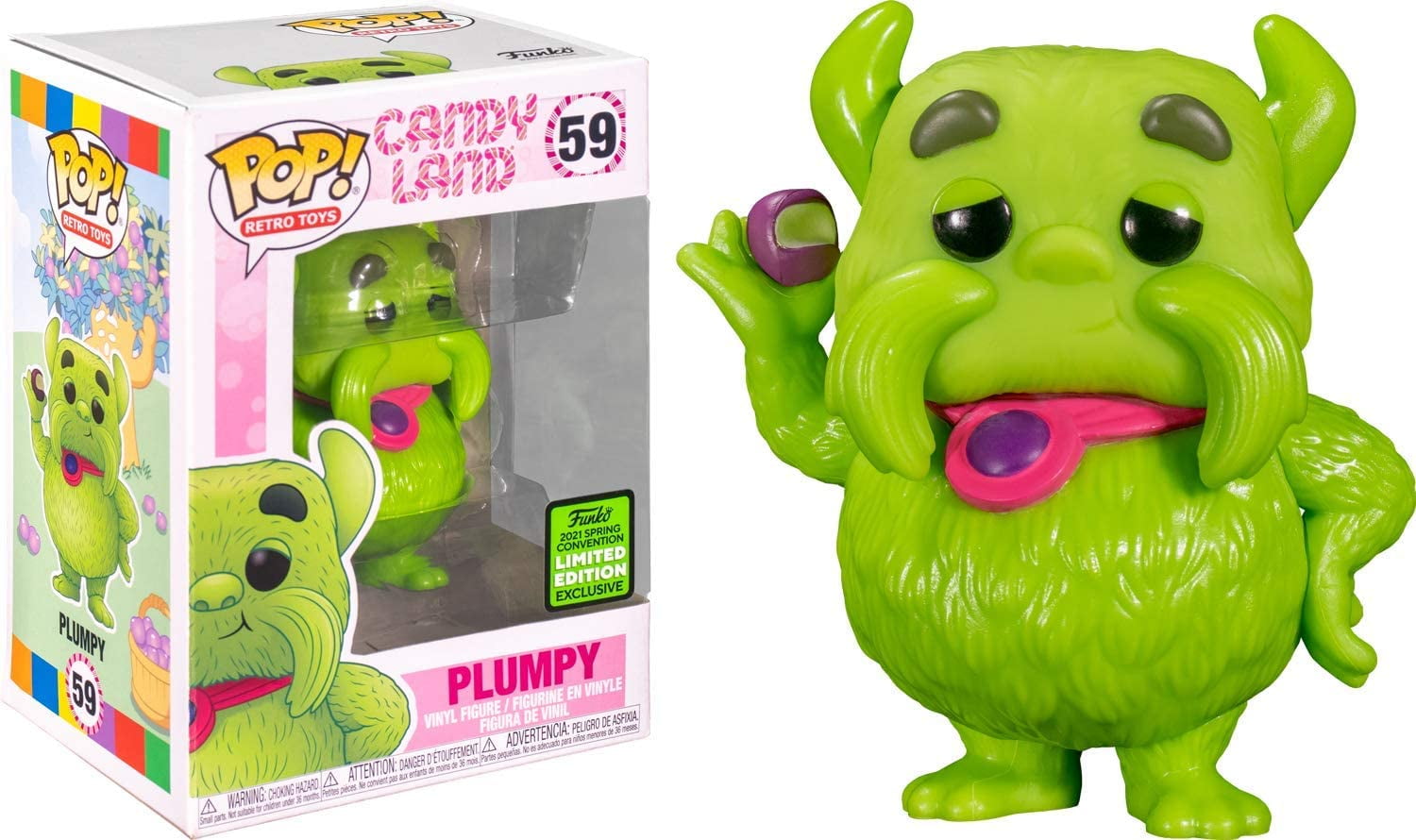 POP! Candy Land - Plumpy Vinyl Figure (2021 Spring Convention Vinyl ...