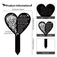 Acrylic Garden Stake Ground Insert Decor for Yard Lawn Garden ...