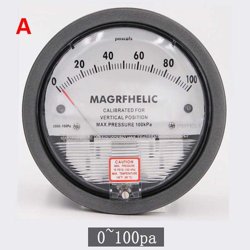 Micro differential pressure gauge Air clean room micro pressure gauge Wind pressure gauge ...