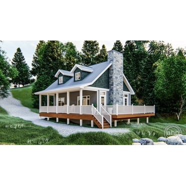Advanced House Plans: Builder Ready Blueprints | Lilly 29549 | Cabin ...