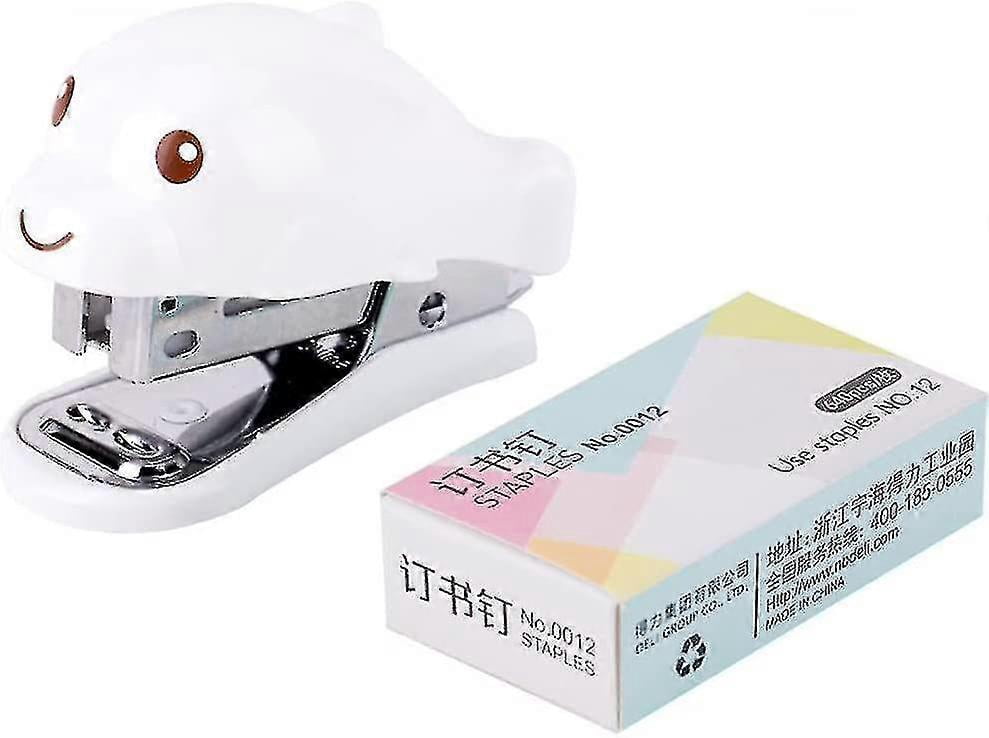 Juego de mini grapadoras de escritorio con 640 grapas para uso en la ...