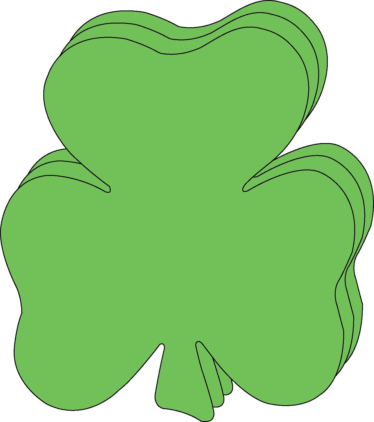 Shamrock Bright Neon Single Color Super Cut-Outs- 8” x 10” - Walmart.com