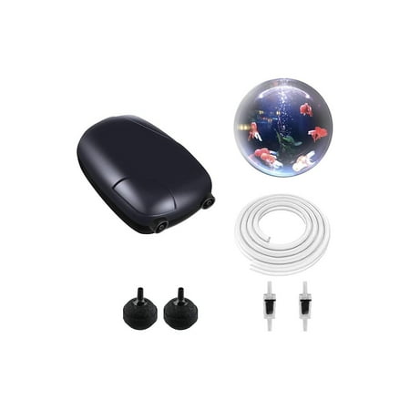 FanShow Aquarium Air Pump, Ultra Quiet Aquarium Pump, Aquarium Oxygen ...