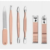 Pink Manicure Set-18 in 1 Stainless Steel Nail Care Set-Pedicure Kit ...