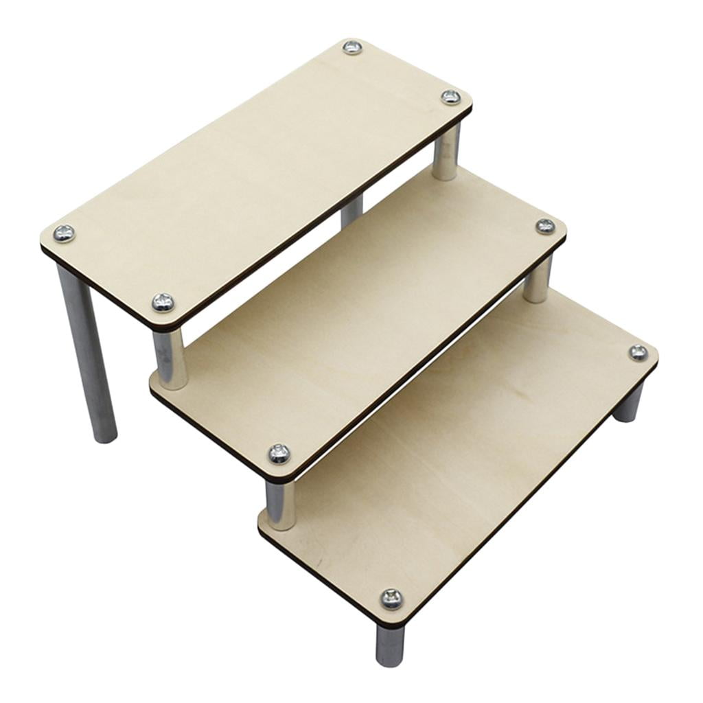 Wooden Display Stand Retail Toy Action Figures Rack for Essential ...