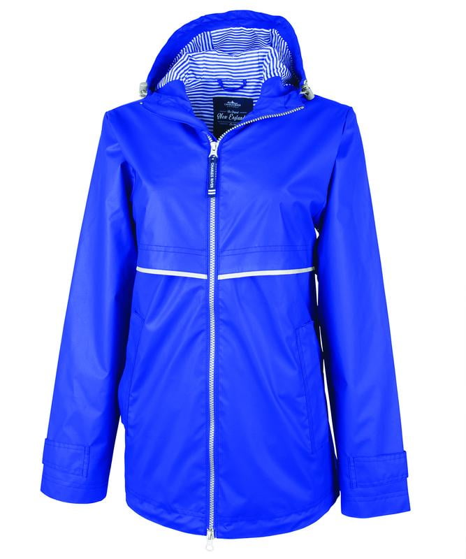 Charles River Women's New Englander Rain Jacket with Printed Lining in ...