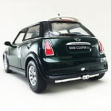 5" Kinsmart Mini Cooper S Diecast Model Toy Car 1:28 Green - Walmart.com