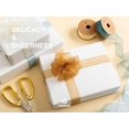 1" x 90Yd Organza Ribbon Mixed Color Sheer Ribbons Set 10 Yd 9 Rolls ...
