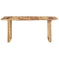 vidaXL Dining Table Kitchen Table Dining Room Dinner Table Solid Wood ...