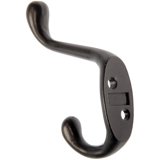 Mainstays Coat Hook With Mounting Hardware, Oil-Rubbed Bronze - Walmart.com