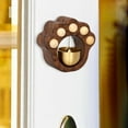 Paw Shopkeepers Bell Gate Bell Chime Door Opening Decor Ornaments Wood ...