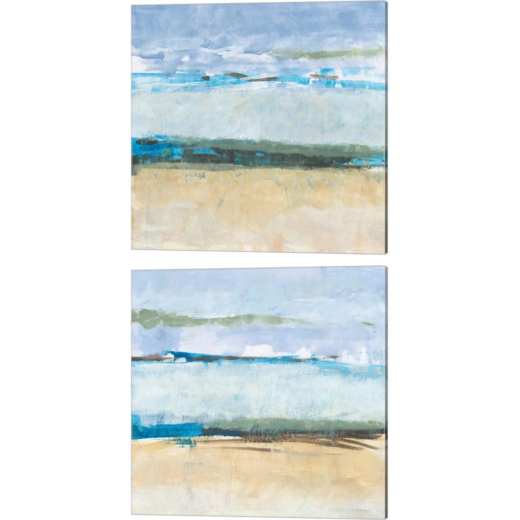 Great Art Now Detour A by Bronwyn Baker 2 Piece Canvas Art Set Each 14 ...