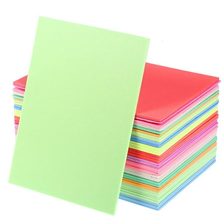 Coofit 10PCS Kids Foam Sheets Assorted Color Creative Craft Foam Board ...