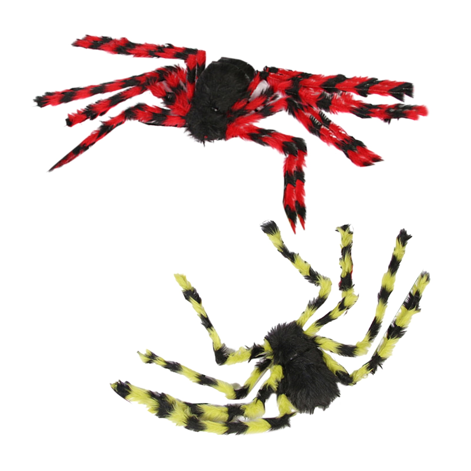 30/50/60CM Halloween Plush Spider - Realistic Horror Creepy Large ...