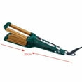 Flameee Hair Styling Tools Titanium Deep Titanium 3 Barrel Waving