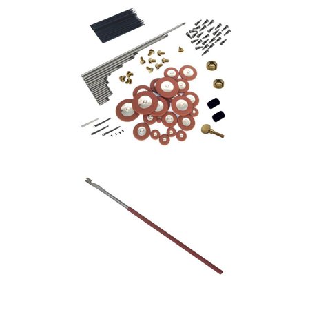 Repair tool set with musical instrument repair tool for clarinet ...