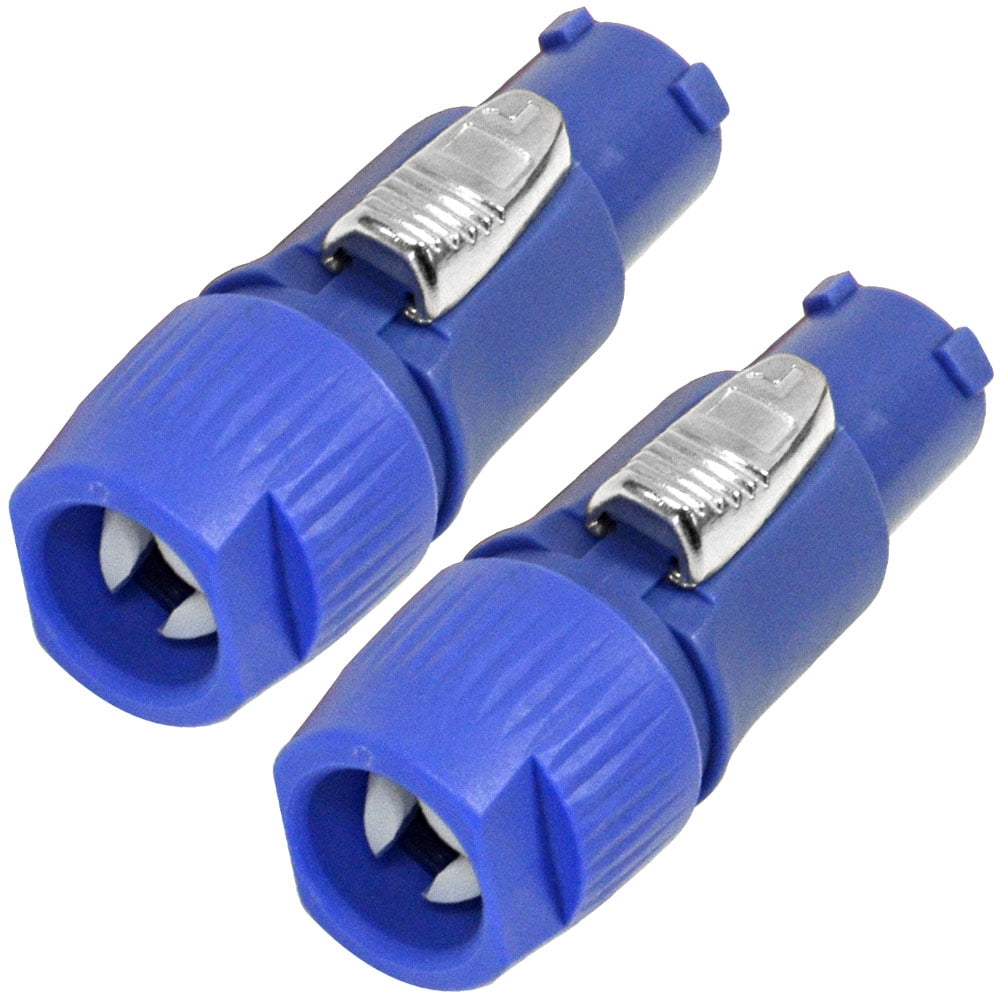 Seismic Audio Power Cable Connectors - 3 Pole - Pro Audio AC Connector ...