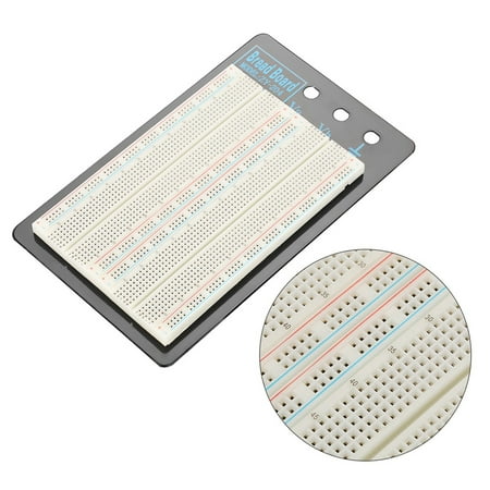 Solderless Breadboard, 1660 Points Holes Plug-in Breadboard Breadboard ...