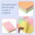 Mr. Pen- Lined Sticky Notes 4x6, 6 Pads, 45 Sheet/Pads, Morandi Colors ...