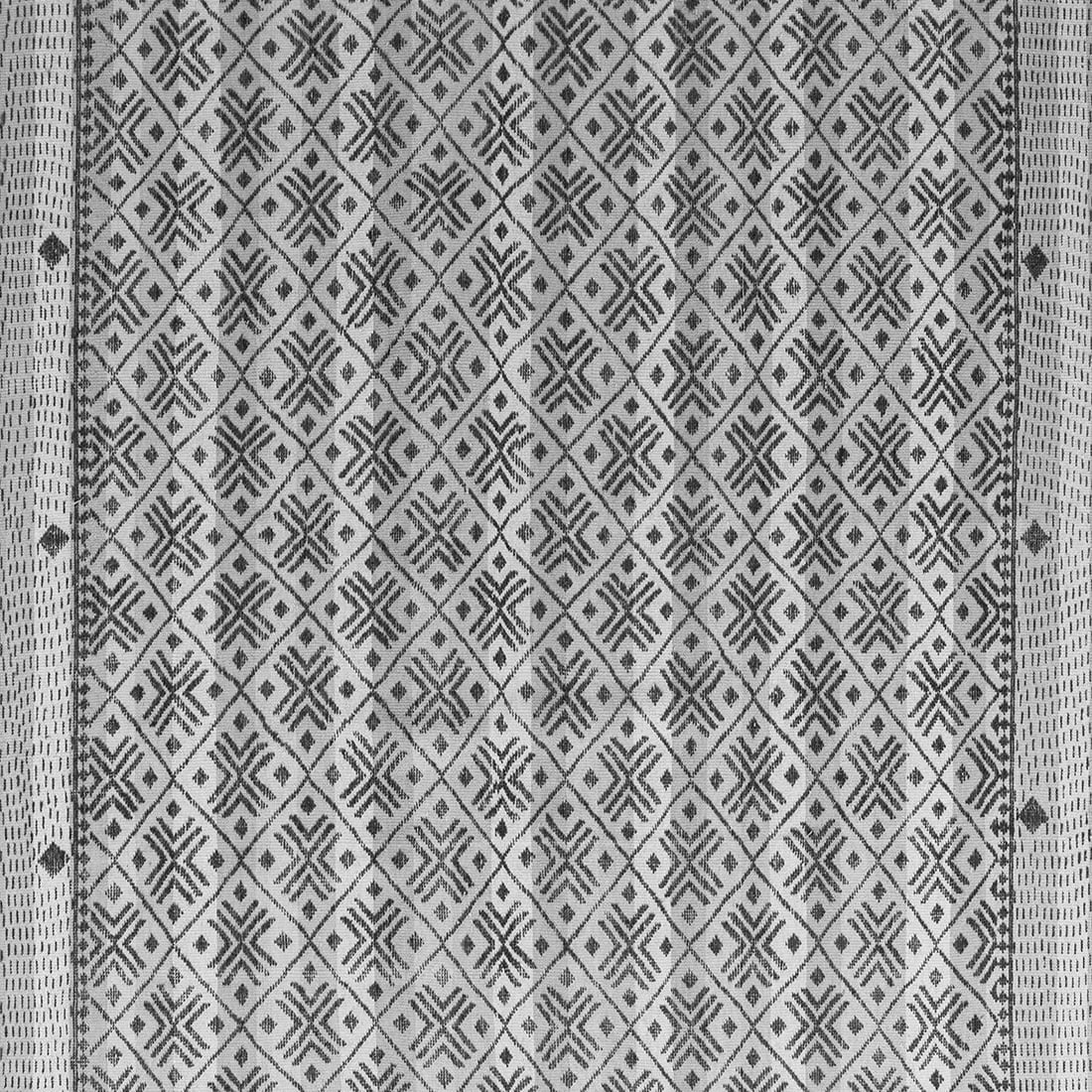 Ahgly Company Indoor Square Abstract Gray Modern Area Rugs, 5' Square ...