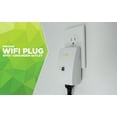 WiOn 50050 Indoor WiFi Plug With 1 Grounded Outlet, White - Walmart.com