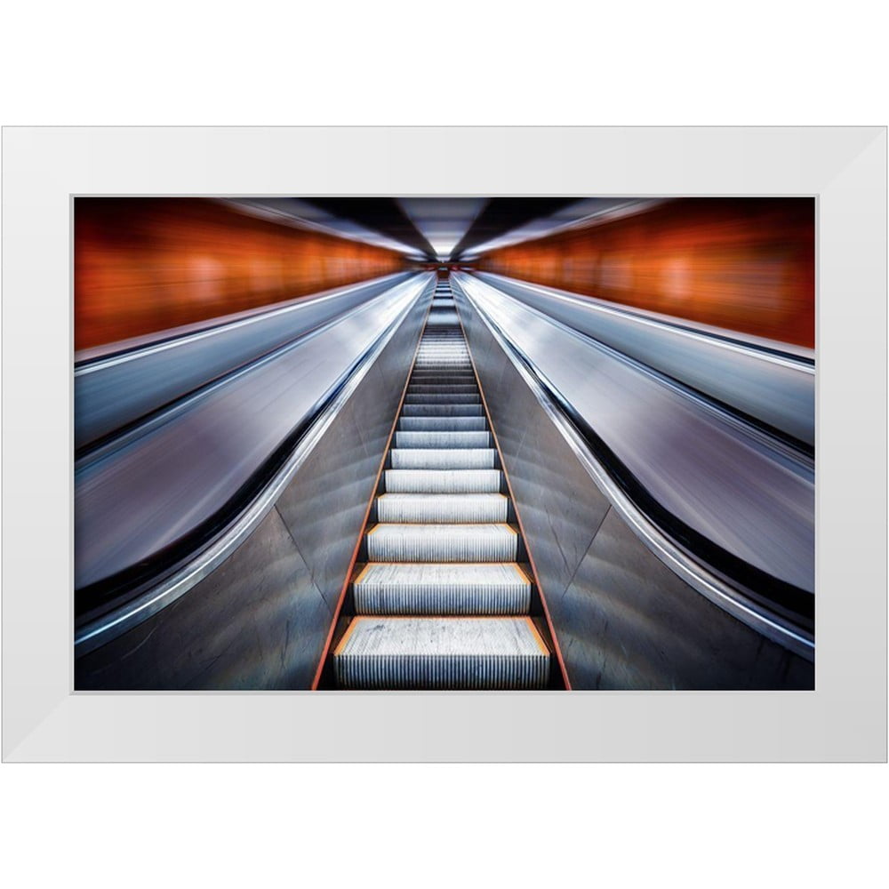 Pk, Kay 14x11 White Modern Wood Framed Museum Art Print Titled ...