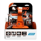 Camco Rhino RV Sewer Hose Elbow with Drain Lock Adapter for Camping, 1 ...