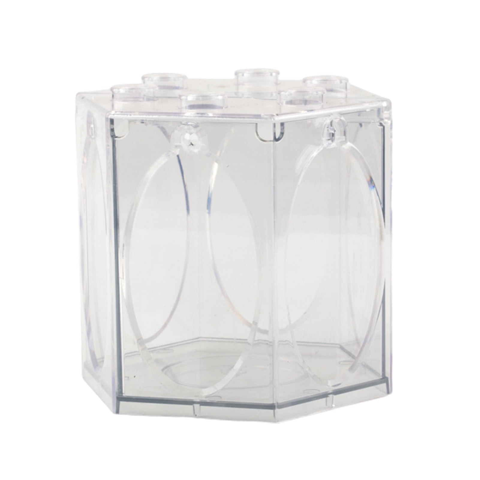 Hexagonal Fish Tank, Mini Fish Tank Row Aquarium Stackable Small Betta ...