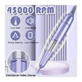 45000RPM Nail Drill Machine For Manicure With LCD Display Sander Nail ...