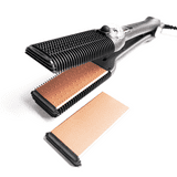 MAXIGLIDE XP with interchangeable detangling plates and healthy steam ...