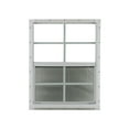 Shed Windows and More 24" x 27" Aluminum Frame Safety Glass Flush ...