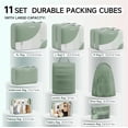 11 Set Packing Cubes for Travel, Gifts for Women Mom,Anti-Tearing ...