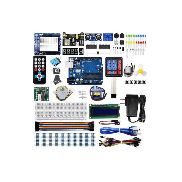 Completo Kit Compatible C/ Arduino Uno Con Español Tutorial | Bodega ...