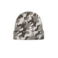 Boys Gavin Camouflage Knit Roll Up Hat - Walmart.com