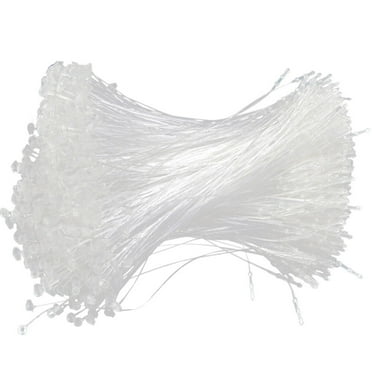 Wideskall 5" inch Snap Lock Pin Security Loop Plastic Price Tag ...