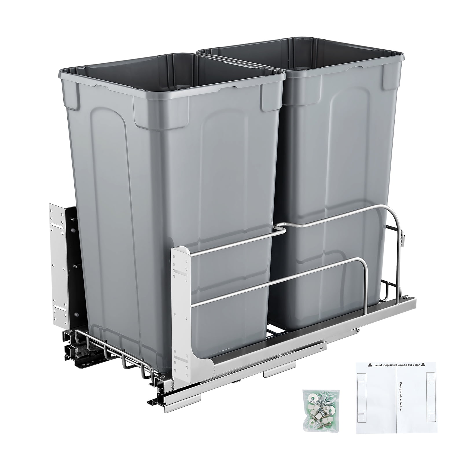 Click here for Vevor Double Pullout Waste Container Kitchen Trash... prices