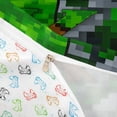 Feelyou Pixel Grid Miners Twin Duvet Cover for Kids Boys, Initial K ...