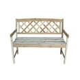 Outdoor X-back Bench - Unfinished - Walmart.com