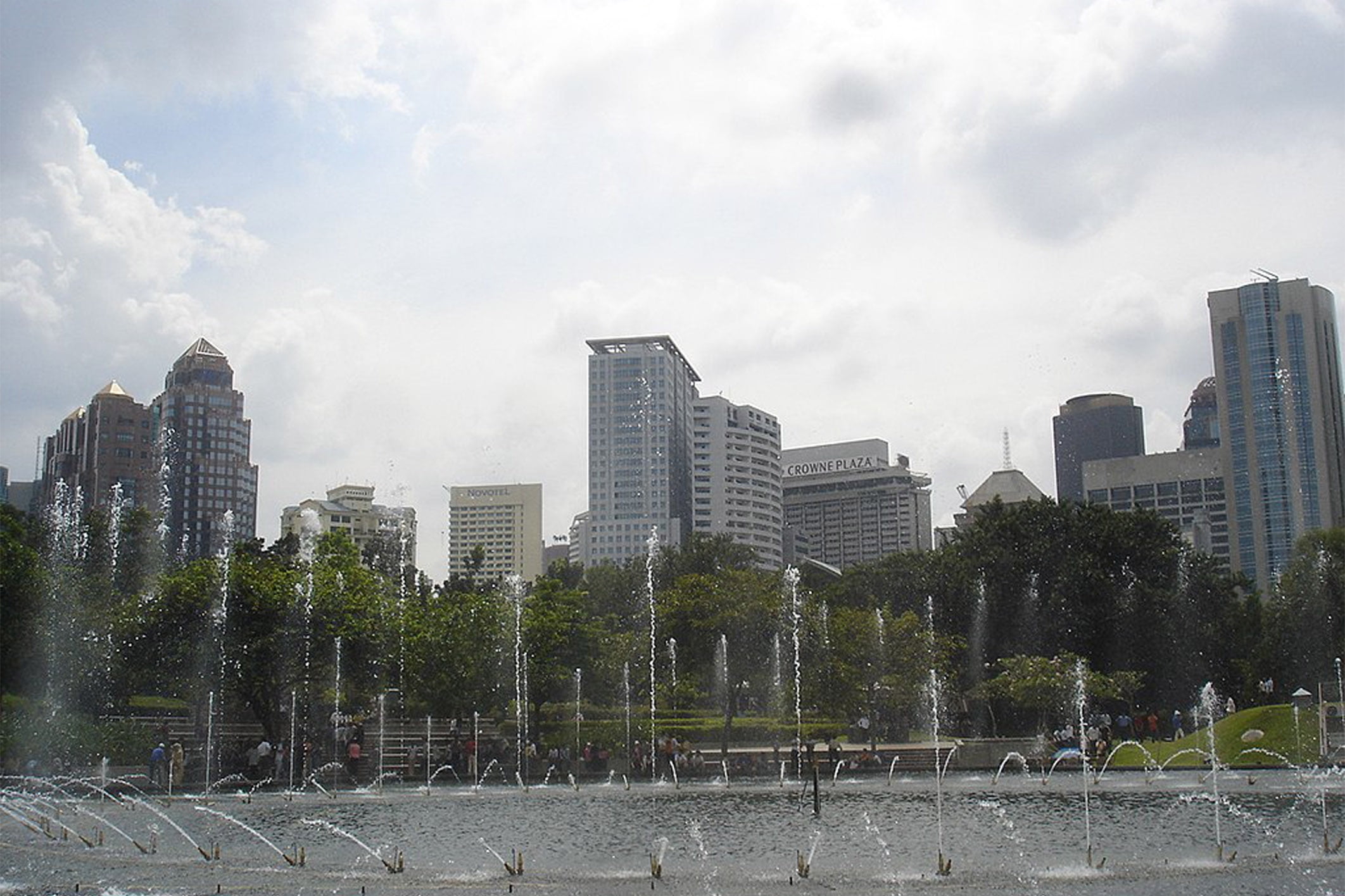 24x36 gallery poster, KLCC Park is a 50acre urban park located in the ...