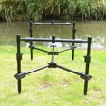 Adjustable Detachable Fishing Rod Stand with Retractable Three Head ...