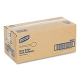 Dixie Plastic Cutlery Heavyweight Soup Spoons White 1000/Carton SH217 ...
